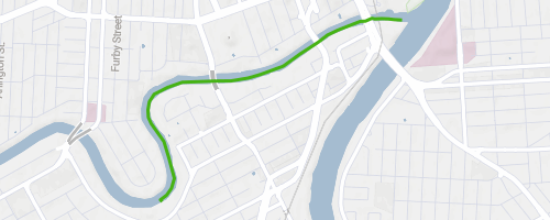 The Forks to Hugo Dock Ski Trail Skiing Trail - Winnipeg