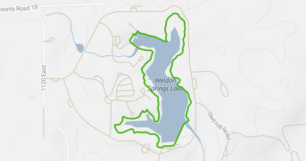 Weldon Springs Trail Multi Trail - - Illinois
