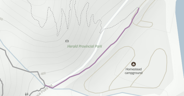 Herald Park Picnic Area Trail (bc Parks) Mountain Biking Trail ...