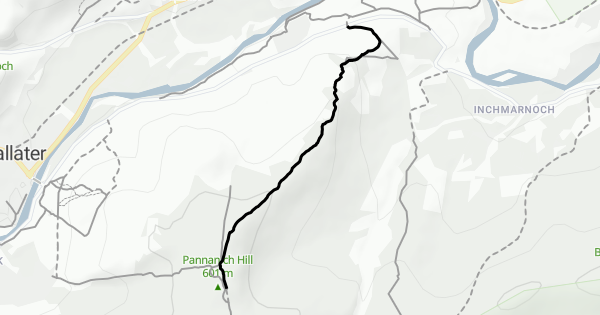 Heartbreak Ridge Hiking Trail - Pannanich, Ballater