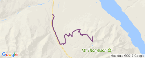 Canoe Mountain Road #1 Mountain Biking Trail - Valemount