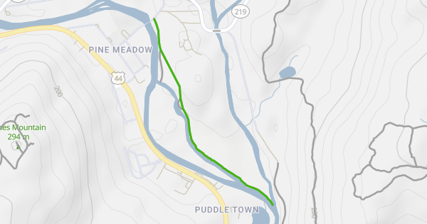 Helen Butler Riverfront Trail Hiking Trail - New Hartford, CT