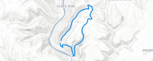 Golden Eagle Trail Loop Hiking Trail - Slate Run, PA