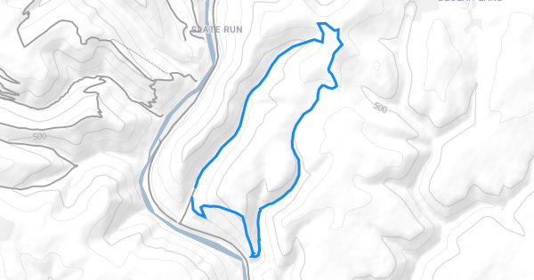 Golden Eagle Trail Loop Hiking Trail - Slate Run, PA