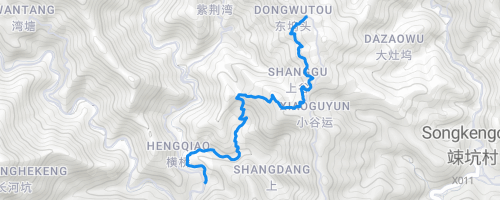 Snake waterfall trail Mountain Biking Trail - Huangshan