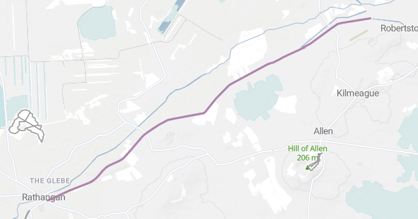 Robertstown to Rathangan Blueway Multi Trail - Hill Of Allen