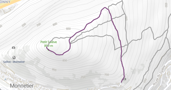 Montée Camp Des Allobroges Multi Trail - Mont Saleve