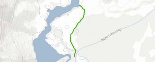 String Lake Loop Trail Hiking Trail - Moose, Wyoming