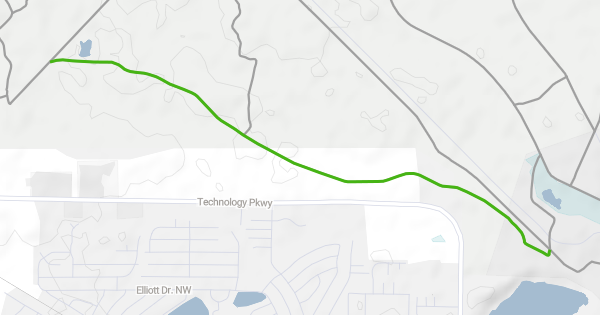 Old Redmond Gap East Multi Trail - Rome, Georgia