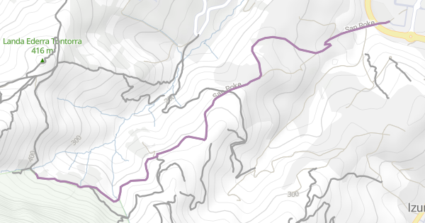 Acceso San Roke Multi Trail - Mugarra, Durango