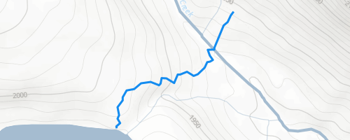 Luellen Lake Trail Hiking Trail - Banff, Alberta