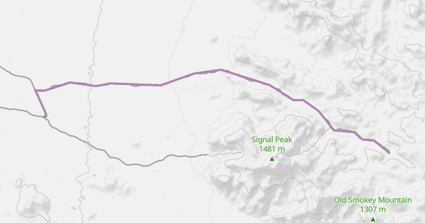 Kofa Queen Canyon Road Multi Trail - Yuma, Arizona