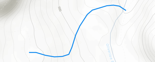 Square Ledge Branch Trail Hiking Trail - Waterville Valley