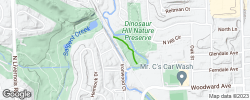 Dinosaur Hill Nature Preserve Trails Hiking Trail - Rochester