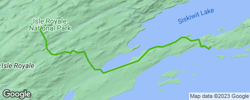 Ishpeming Trail Hiking Trail - Rock Harbour, Michigan