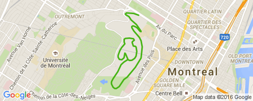 Chemin Olmsted Mountain Biking Trail - Montreal, Quebec