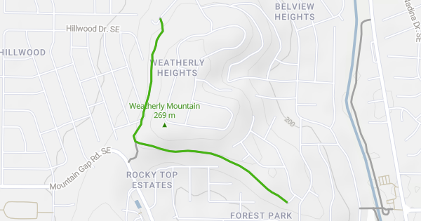 Weatherly Mountain Trail Multi Trail - Huntsville, AL