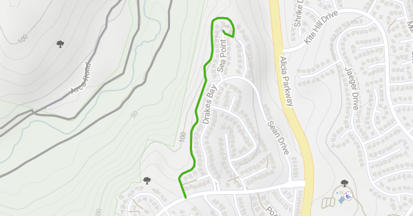 Aliso Summit Trail Mountain Biking Trail - Laguna Niguel, CA
