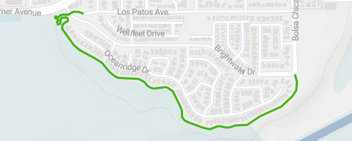 Brightwater Trail Hiking Trail - Huntington Beach, CA