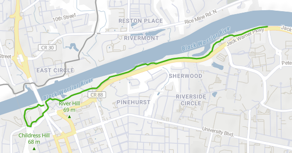 Tuscaloosa River Walk Multi Trail - Tuscaloosa, AL