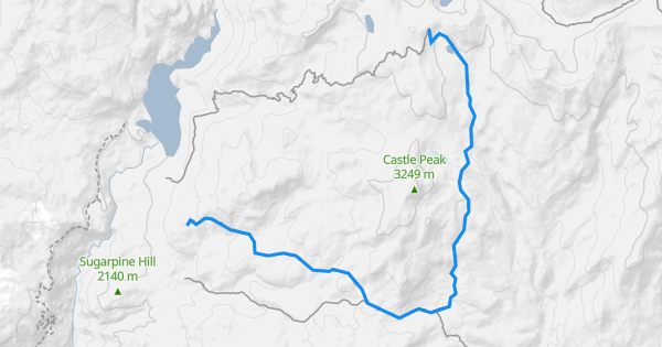 Crown Valley Trail Hiking Trail - Wilsonia, California
