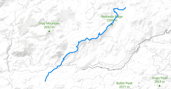 Redonda Ridge Trail ATVing/Offroading Trail - Running Springs, CA