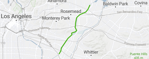 Rio Hondo River Trail Multi Trail - Los Angeles, CA