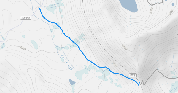 Sisson Callahan Trail Historic Route Multi Trail - Mount Shasta