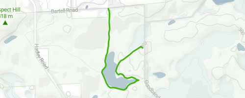 Bill Baker Trail Hiking Trail - Pinckney, Michigan