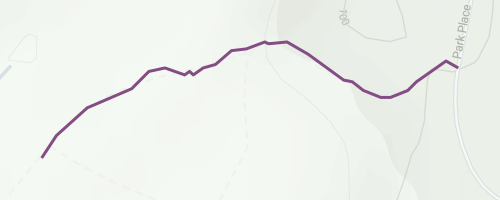 Bombardier Park Trail Access Mountain Biking Trail - Milton