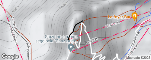 Chaz Dura Alta Skiing Trail - La Thuile | Trailforks