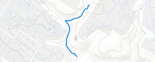 Excelsior Creek Mountain Biking Trail - Hornsby