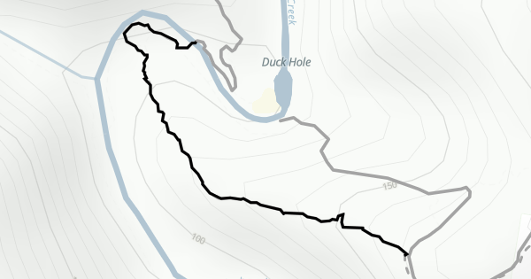 Duck Hole Walking Track Hiking Trail - Glenbrook