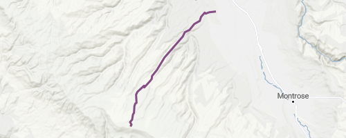 25 Mesa Road Mountain Biking Trail - Nucla, Colorado