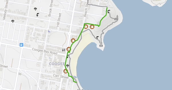 Coastal Walk Coogee Park Wheelchair Bypass Mountain Biking Trail