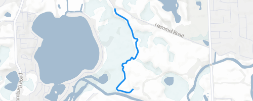 Moraine Fern Trail Multi Trail - Brighton, Michigan