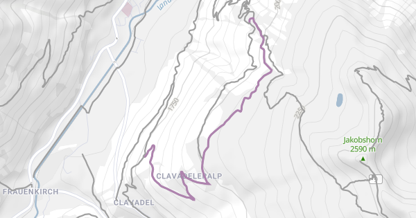 Clavadel - Clavadeler Alp - Ischalp Multi Trail - Davos