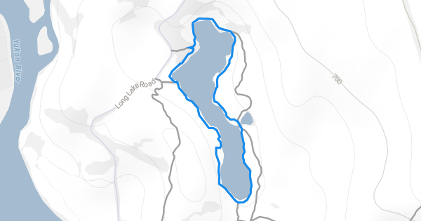 Long Lake Loop Mountain Biking Trail - Whitehorse, Yukon