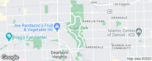 Rouge Park Paved Path Multi Trail - Detroit, Michigan