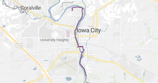 Iowa River Trail Multi Trail - Iowa City, IA
