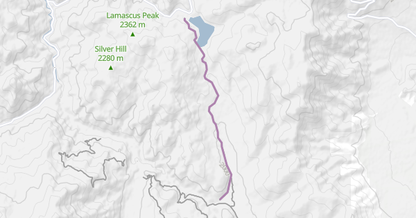 Bagley Valley Road Hiking Trail - Markleeville, CA