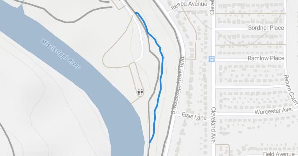 Hidden Falls Bluff Trail Multi Trail - St. Paul, MN