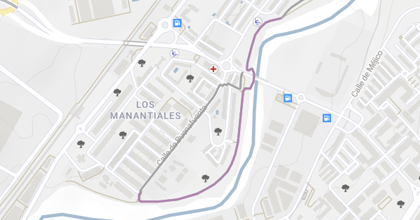 Paseo Chopera Manantiales Mountain Biking Trail