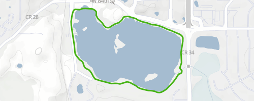 Lake Normandale Pedestrian Trail Multi Trail - Bloomington