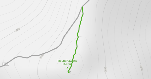 Mount Hawkins Summit Spur Hiking Trail - Valyermo, CA