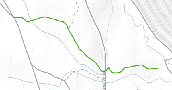 Simms Creek East Mountain Biking Trail - Campbell River