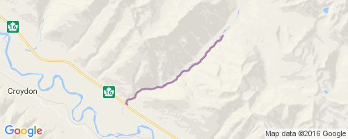 Small River FSR Mountain Biking Trail - Valemount, BC