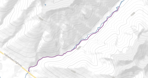 Small River FSR Mountain Biking Trail - Valemount, BC