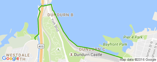 Hamilton Bayfront Trail Mountain Biking Trail - Hamilton, ON