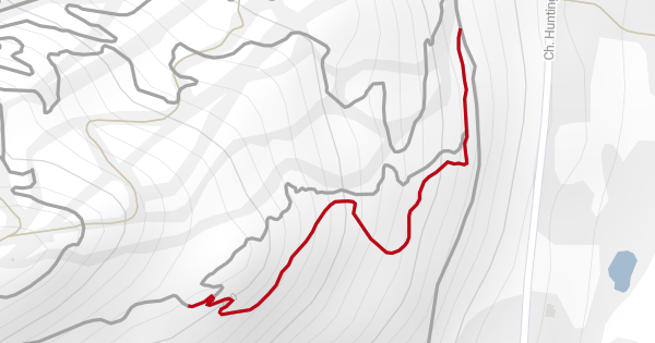 La Marre D'Art Mountain Biking Trail - Bromont, Quebec